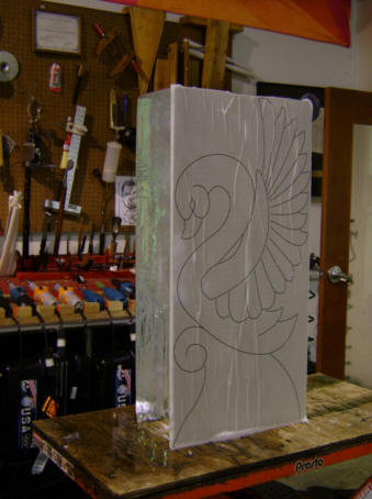 Carving A Swan – IceSculptingTools.com